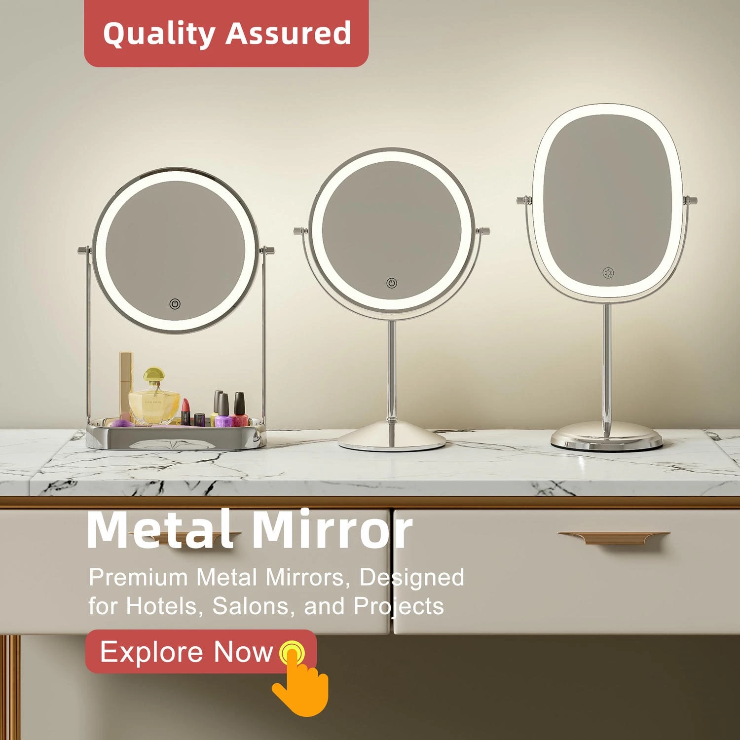 wholesale Metal Vanity Mirror, Makeup & Cosmetic Mirrors Manufacturer ...